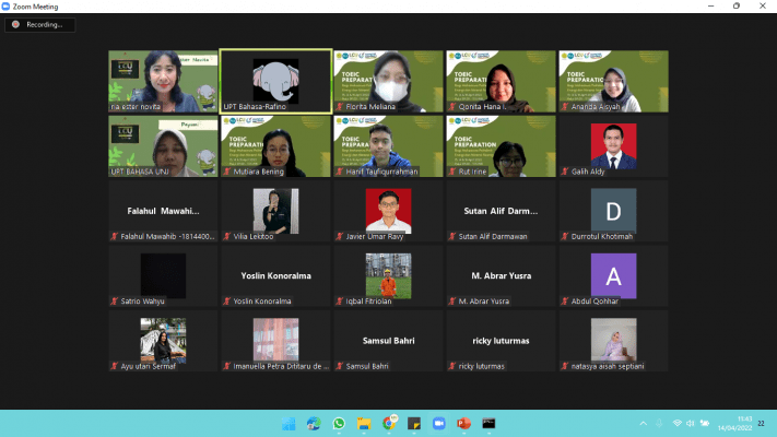 Pelatihan TOEFL & TOEIC PEM Akamigas Gelombang ke-1 – Language Center ...